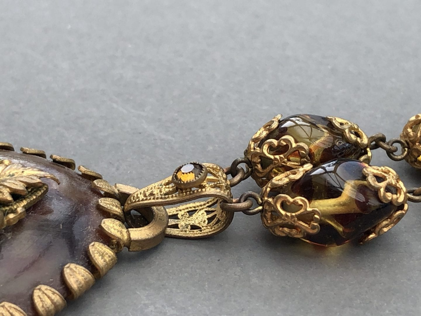 Neiger 1930s Galalith Necklace - Jewels Past | Vintage Costume Jewellery