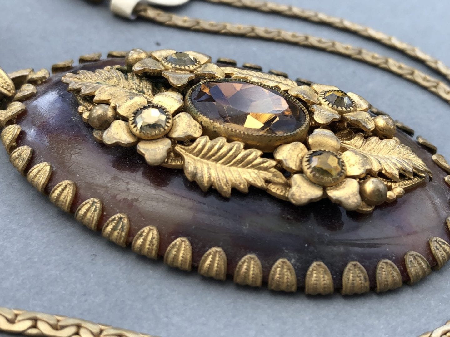 Neiger 1930s Galalith Necklace - Jewels Past | Vintage Costume Jewellery